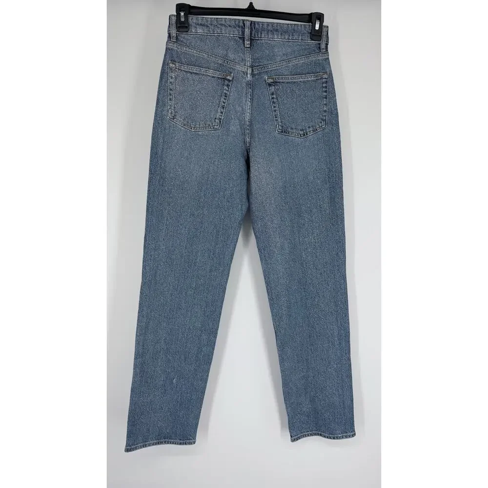 No Brand | Jeans | Boutique Sparkle Wash High Rise Straight Leg Jeans ...